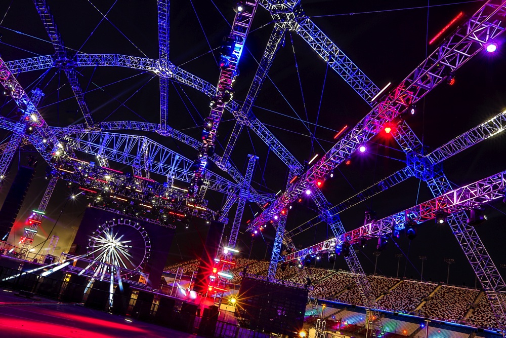 The stages of EDC Las Vegas 2013 – Electronic Vegas