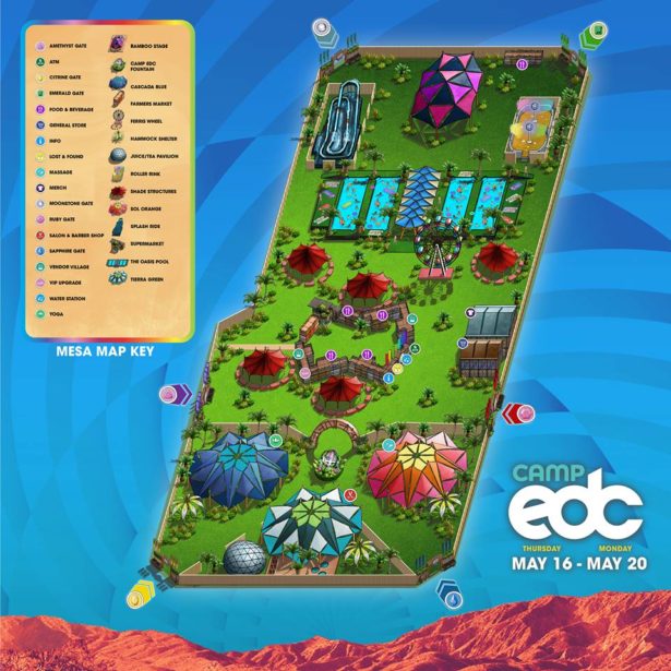 Camp EDC 2019 party and activity schedules released – Electronic Vegas