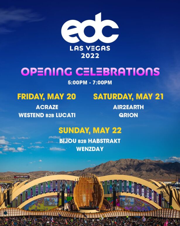 Daily opening ceremonies return for EDC 2022 – Electronic Vegas