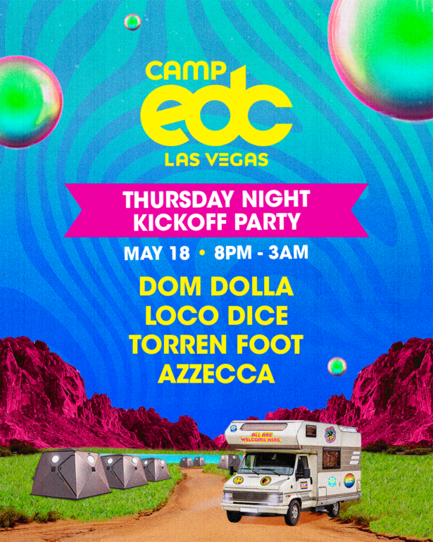 Lineups revealed for 2023 Camp EDC opening party, daily pool parties and afters – Electronic Vegas