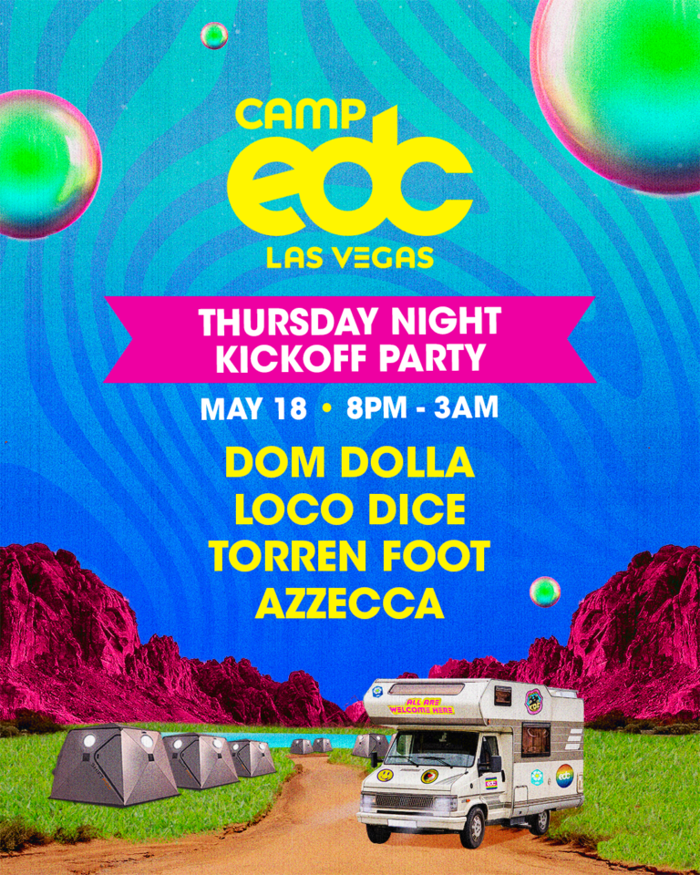 Lineups revealed for 2023 Camp EDC opening party, daily pool parties and afters – Electronic Vegas