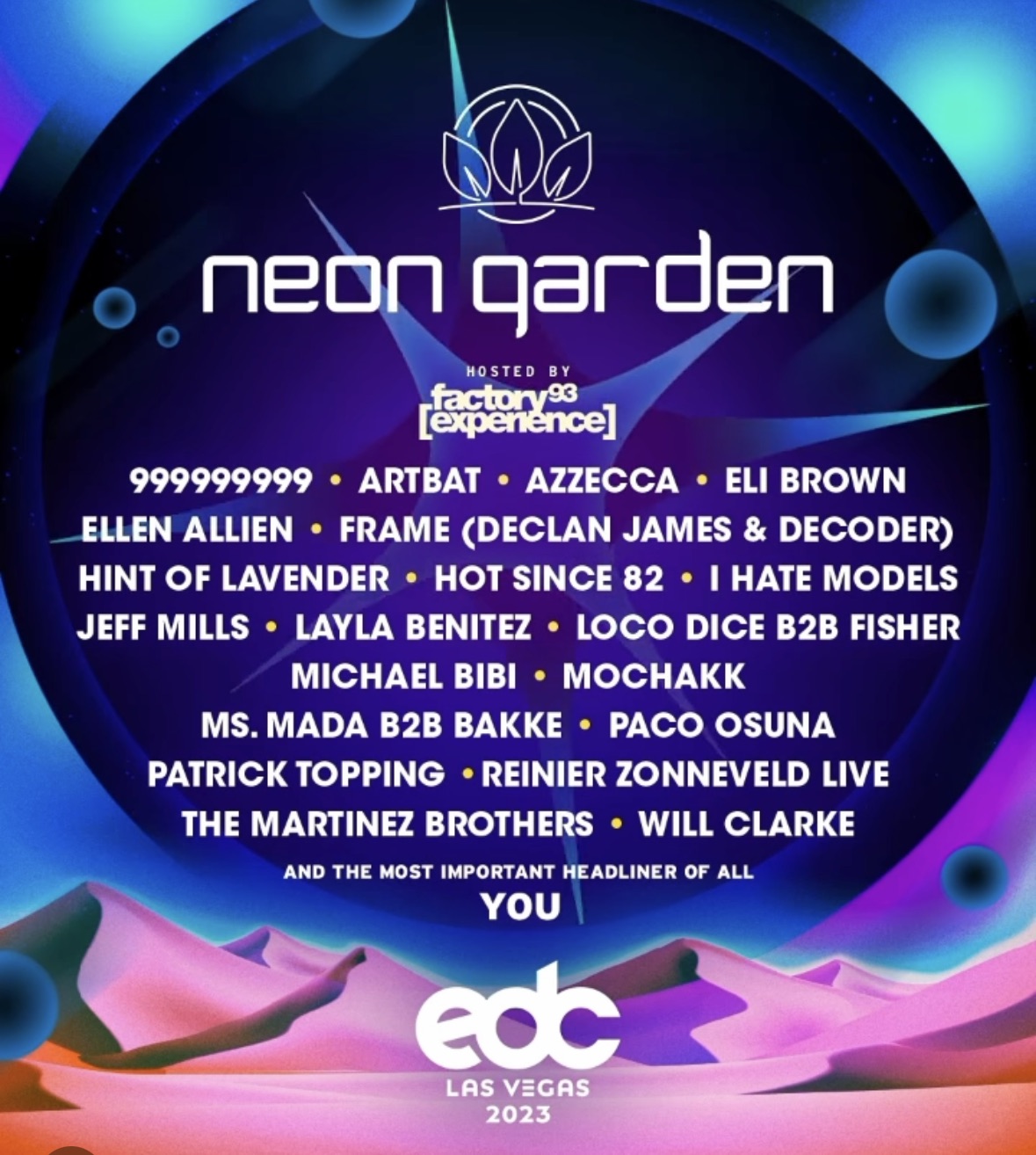 Insomniac reveals individual stage lineups for EDC 2023 – Electronic Vegas