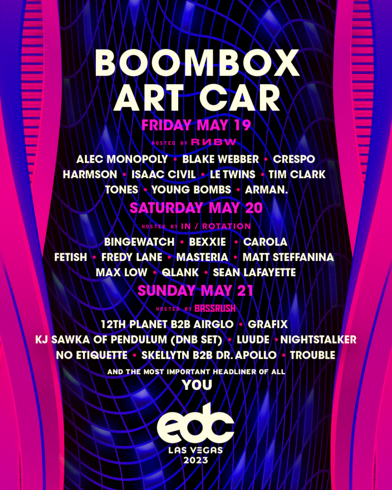 EDC reveals art car lineups for 2023 event – Electronic Vegas