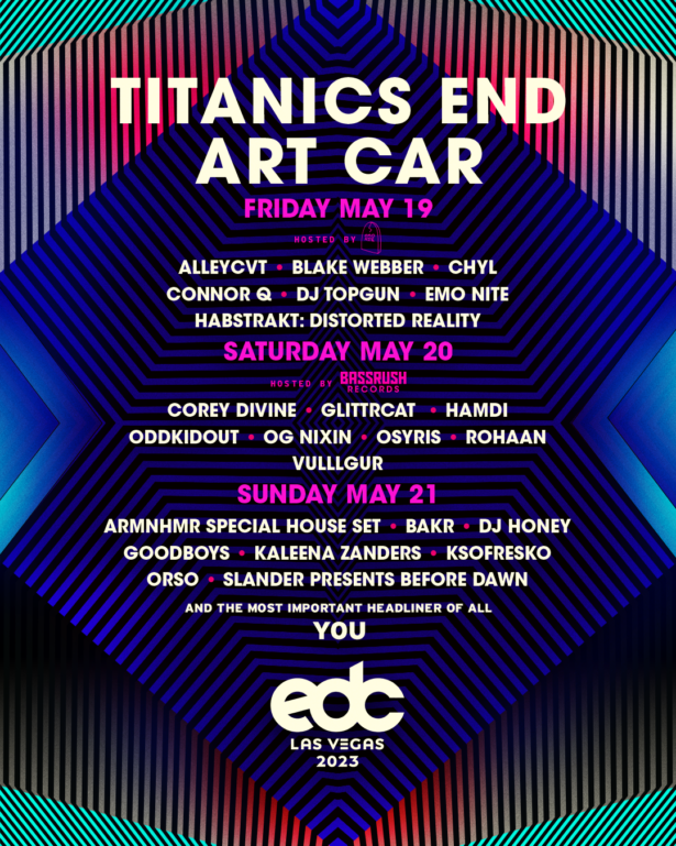 EDC reveals art car lineups for 2023 event – Electronic Vegas