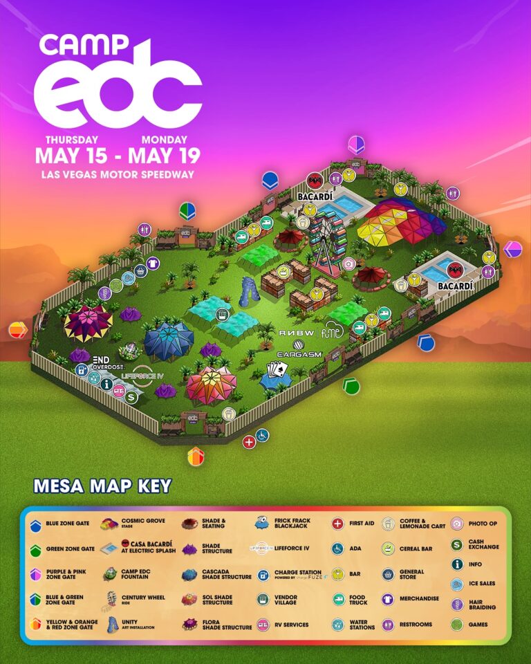 EDC 2025 Essential Info: Set times, maps, food vendors, more ...